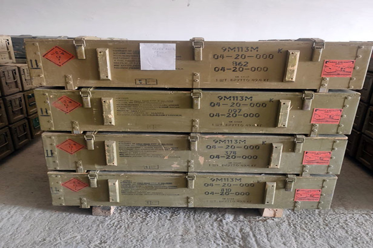 Qarabağda tapılan sursatlar haqda fakt - FOTOLAR - GlobalInfo.az