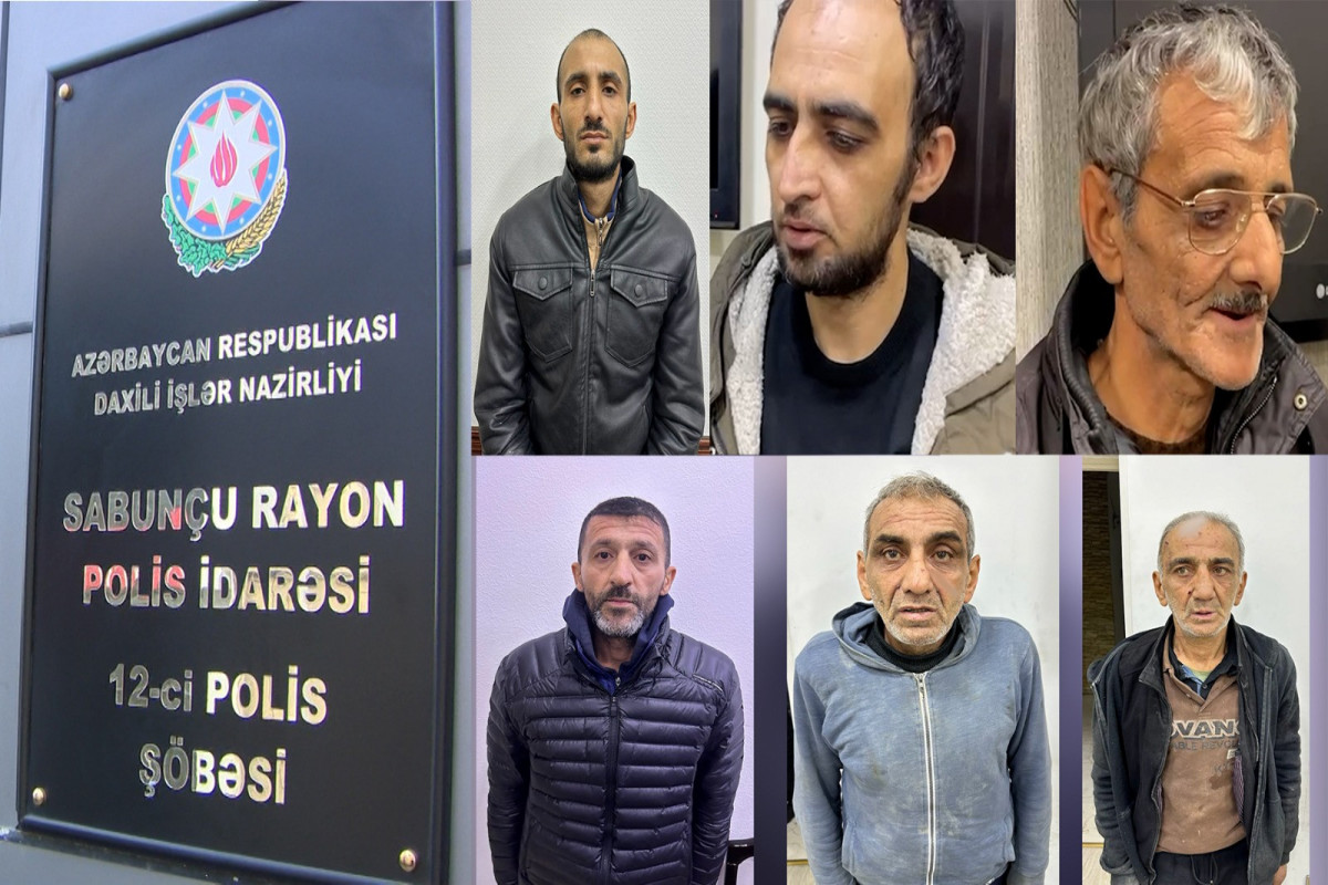 Sabunçuda silahlı şəxslər tutuldu - VİDEO - Globalinfo.az