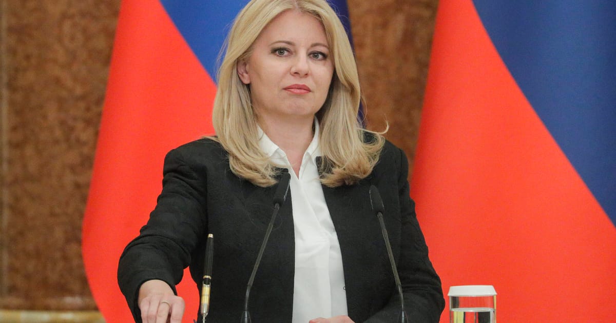 Zuzana Çaputova koronavirusa yoluxdu - GlobalInfo.az