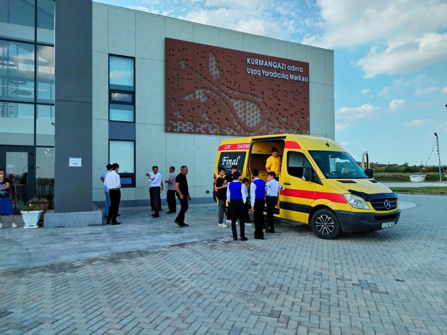 “Final çay” “Füzulidə yay məktəbi” layihəsinə dəstək oldu - FOTOLAR ...