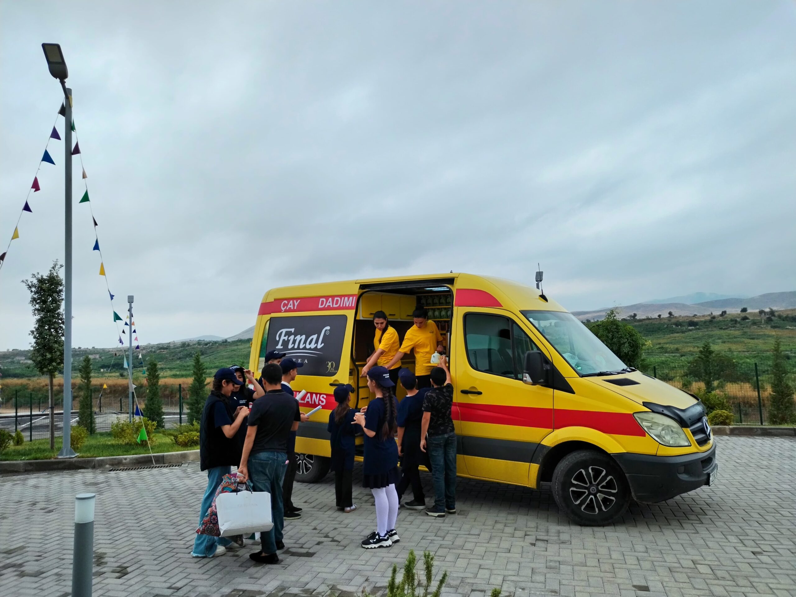 “Final çay” “Füzulidə yay məktəbi” layihəsinə dəstək oldu - FOTOLAR ...